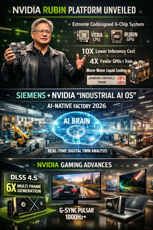 The Rubin Revolution: How NVIDIA’s Six-Chip Architecture is Rewriting ...
