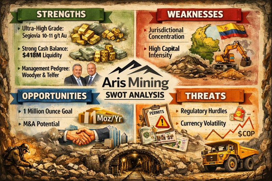 Aris Mining (TSX: ARIS) Surges 4%: Is This Gold Growth Engine Just Getting Started?